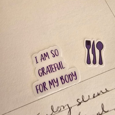 Positive Affirmation Sticker Bundle, 100 Motivational Sticker Quotes ...