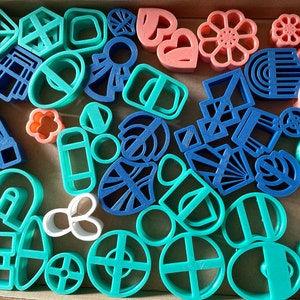 Polymer Clay Earring Cutters Remembrance Day Poppy Petal Set Lest We ...