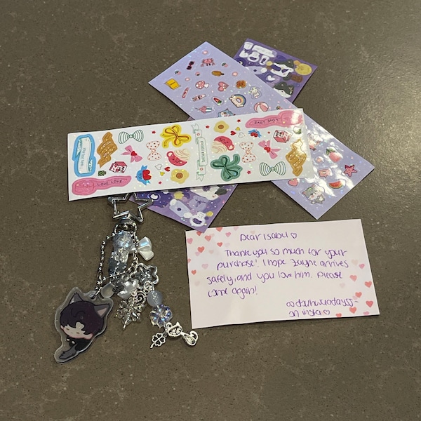 Shoujo Manga Cluttered Photo Keychains 1 (limited) - Etsy