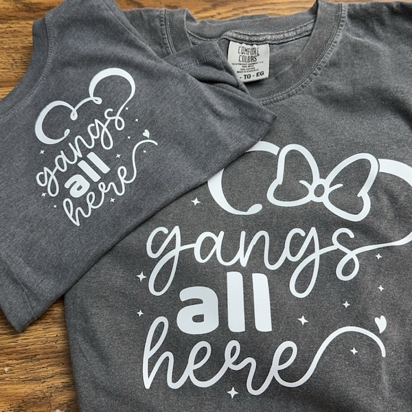 Gangs All Here Svg, Customize Family Trip SVG, Mouse SVG, Family ...