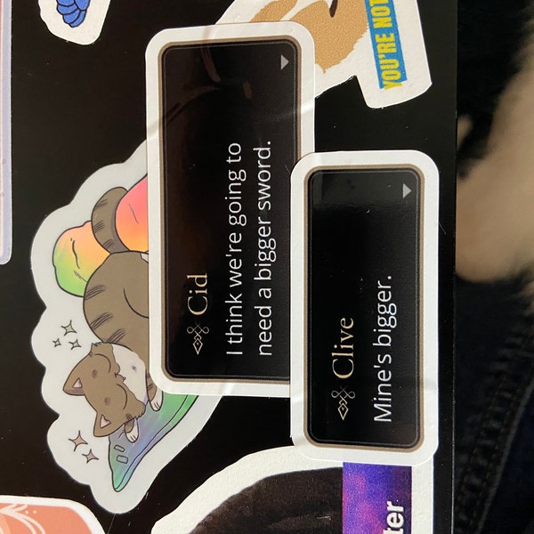 Final Fantasy XIV - Quote Stickers - Sadu Dotharl - Etsy