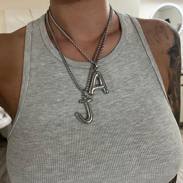 Stainless Steel Silver Rope Chain Waterproof Bracelet Necklace for Men ...