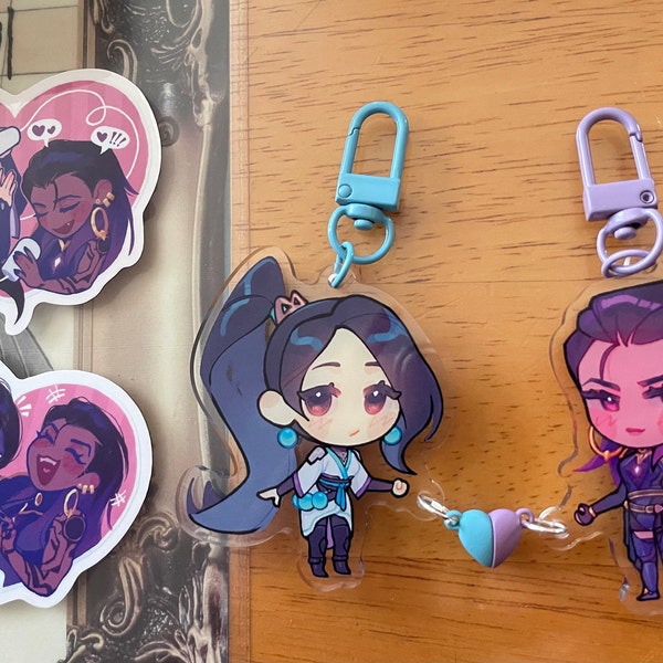 VALORANT | STICKER | Female Agents | Matching Hearts