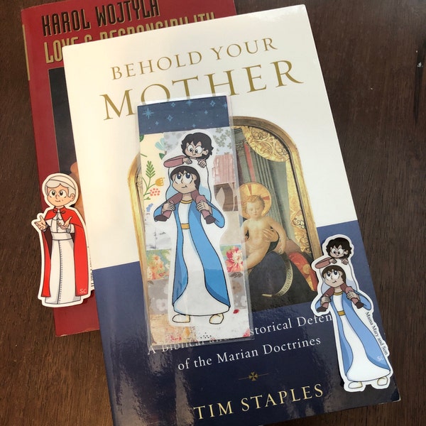 St. Bernadette Soubirous Sticker, Catholic Stickers, Saint Stickers ...