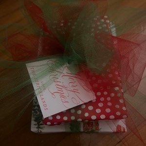 Interlocking Monogram Calling Cards Initial Enclosure Cards Holiday ...