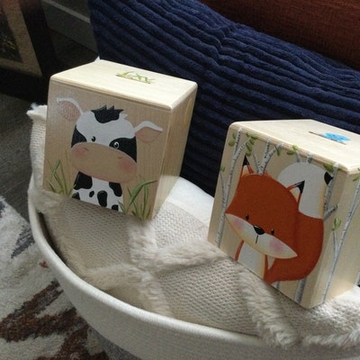 Box my First Curl tooth Fairy Fox - Etsy