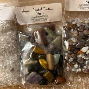 Assorted Mix Tumbled Stones: SMALL, MEDIUM or LARGE Sizes Wholesale ...