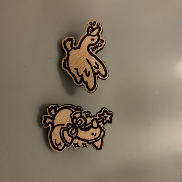 Wizard Cat Wood Pin ~ Halloween Pin ~ Laser Etched Wood Pin | Laser Cut ...