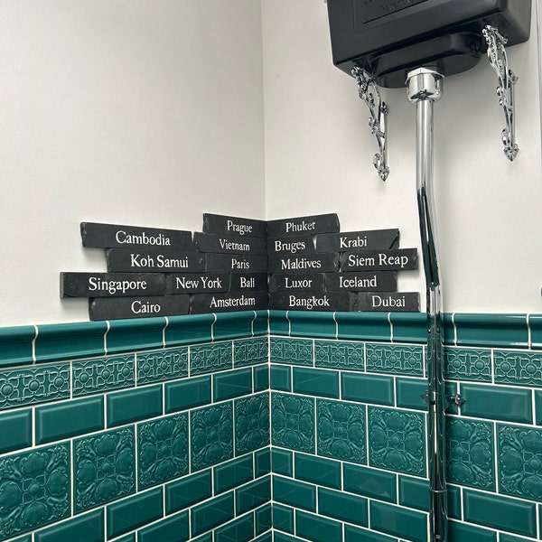 Custom Wedding Slate Table Name Signs - Etsy UK
