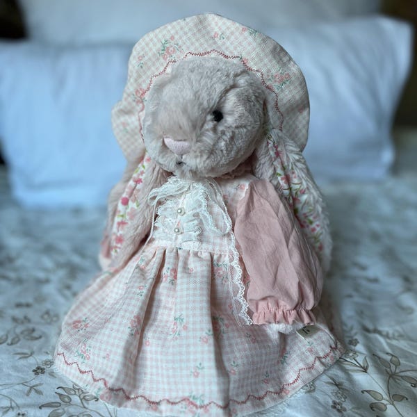 Bunny Maid Outfits for Bunnies, Chef Maid Costume for Stuffed Doll ...
