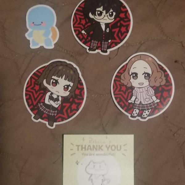 Royal Phantom Thieves Eco Paper Die-cut Stickers - Etsy