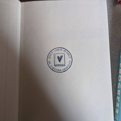 Library of Stamp Classroom of Books Stamper Teacher Gift Graduation ...