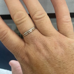 CUSTOM Morse Code Ring Personalized Morse Code Ring Any - Etsy