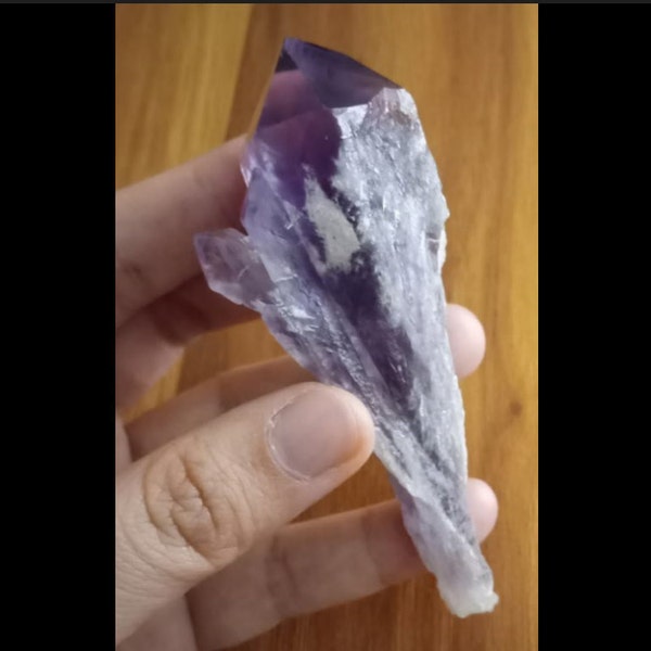 SPHERE & WOODEN STAND Large Gazing Crystal, Magic Scrying Orb ...