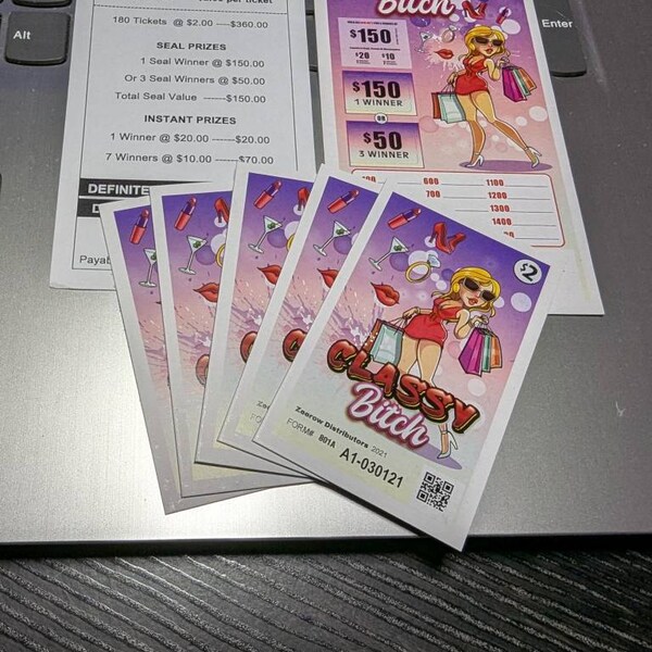 Gold Club is a One-window, Pull Tab Game With 576 Cards at 1.00 each ...