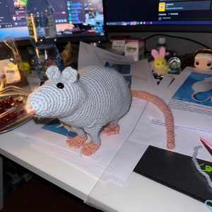 Digital Crochet Pattern Realistic Rat - Etsy