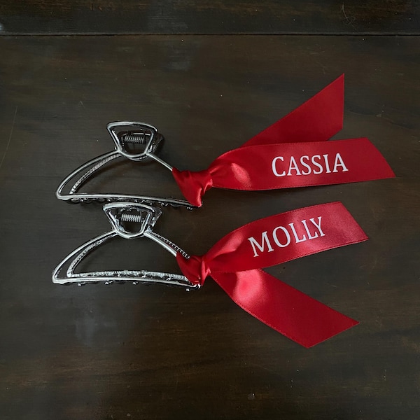 Luxury Personalized Ribbon Name Tags, Name Place Cards Weddings, Wine ...