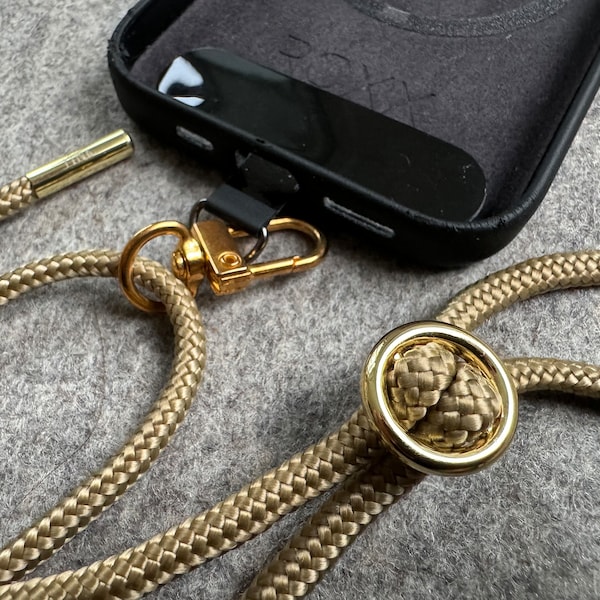 Universal Cell Phone Chain With Carabiner and Optional With Patch With ...