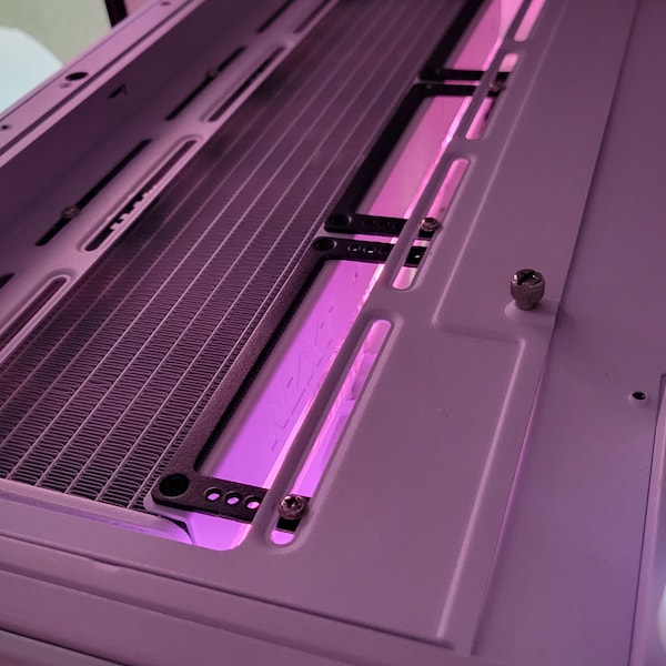 LIAN LI RB-001 Radiator Offset Mounting Bracket Black 011D Mini & 011 ...