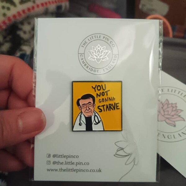 Stay Positive Battery Enamel Lapel Pin, Encouragement Brooch Badge ...