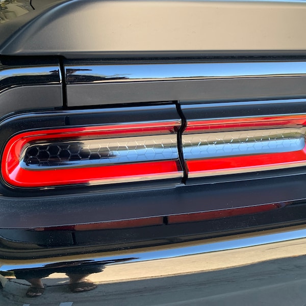 Solid Honeycomb Brake Light/reverse Light Decal Overlay Fits Dodge ...