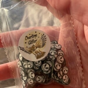 Middle Finger Silver Holographic Shape Chunky Confetti - Etsy