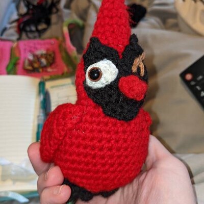 PDF PATTERN Amigurumi Cardinal Palisman flapjack From the Owl House - Etsy