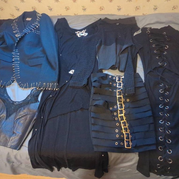 Goth Vamp Dark Aesthetic Mystery Bundle Gothic Curated Style Box - Etsy
