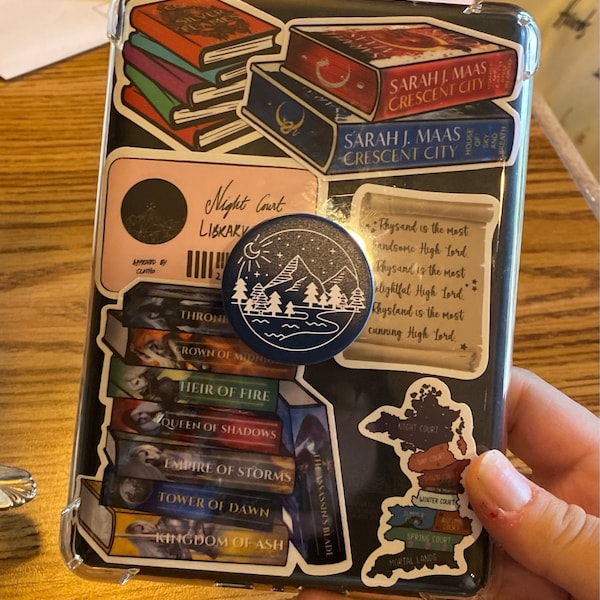 TOG Book Stack Sticker, Throne of Glass Series - Etsy