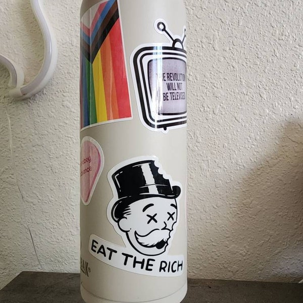 Killer Bee Sticker | Waterproof Cute Bee Sticker for Laptop & Water ...