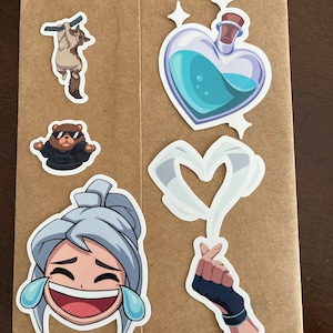 Brimstone Bawk Bawk Valorant Spray Waterproof Sticker - Etsy