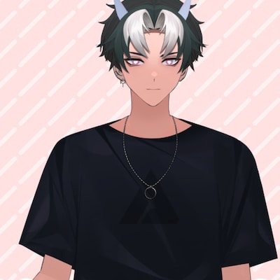 Premade Vtuber Color Customizable, 6 Toggle Switches, 7 Cute Emotes ...