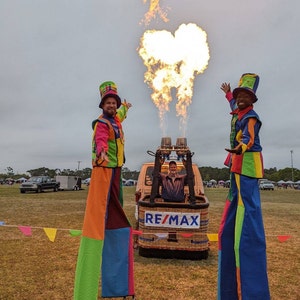 Circus Mime Stilt Costume - Etsy