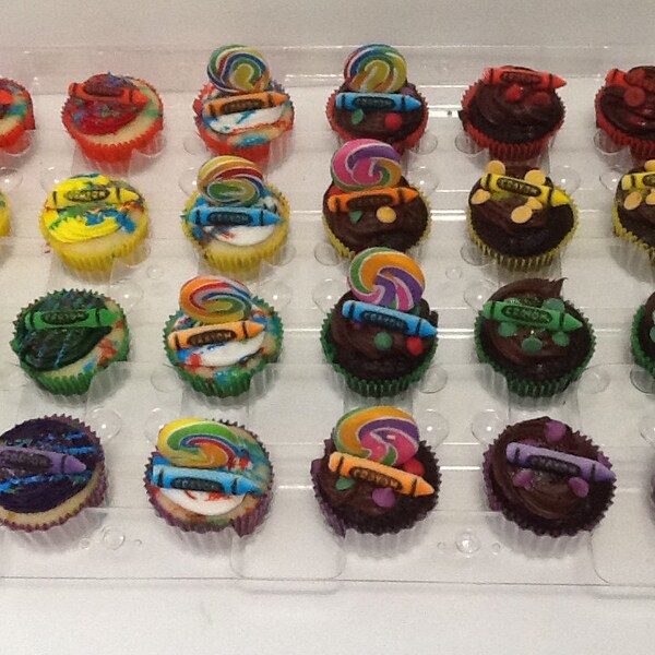 Crayon Sugar Dec Ons-package of 12 Assorted Colored Crayons, 2 of Each ...