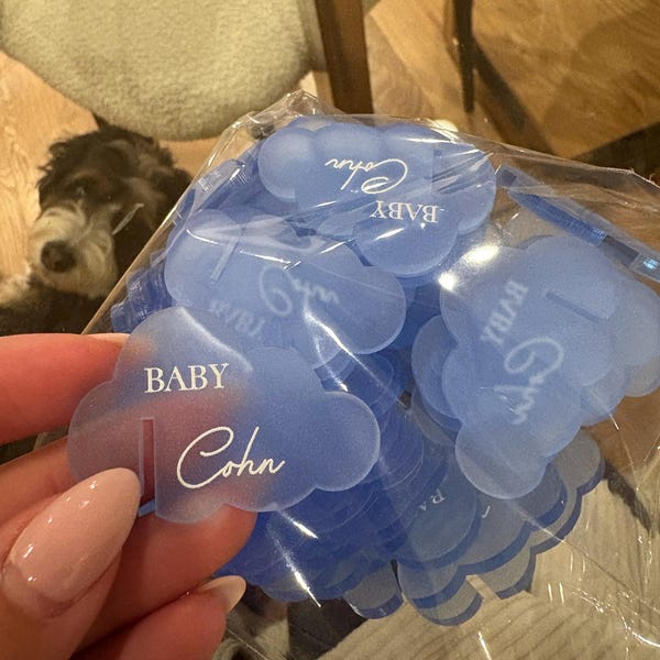 Bow Bar Menu, Baby Shower Bar Menu, Bar Menu, Bridal Shower Bar Menu ...