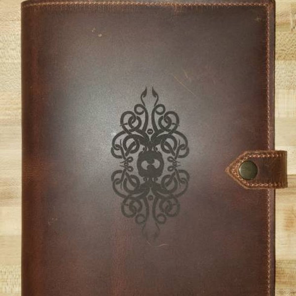 Personalized Leather Journal Notebook Refillable, Antique A5 Notebook ...
