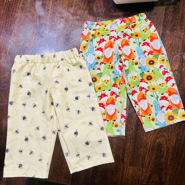 PDF File for the Sewing Pattern of Loose Fit Pants for Kids. Charlotte ...