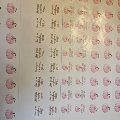 Personalized Glossy Donut Birthday Party Favor Labels Doughnut Favor ...