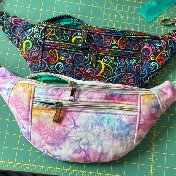 Fanny Pack Pattern, Bum Bag PDF Sewing Pattern, Sling Bag Pattern, Belt ...