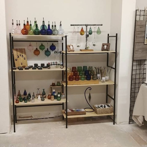 8' Display Wall - Craft Show Display - Portable Shelves - Art Show ...