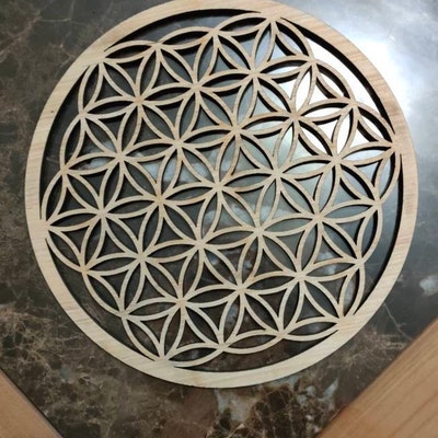 Mandala Buddha Tree of Life in Wood - Etsy