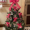 Christmas Tree Topper / Red Truck Tree Topper / Xmas Red Buffalo ...