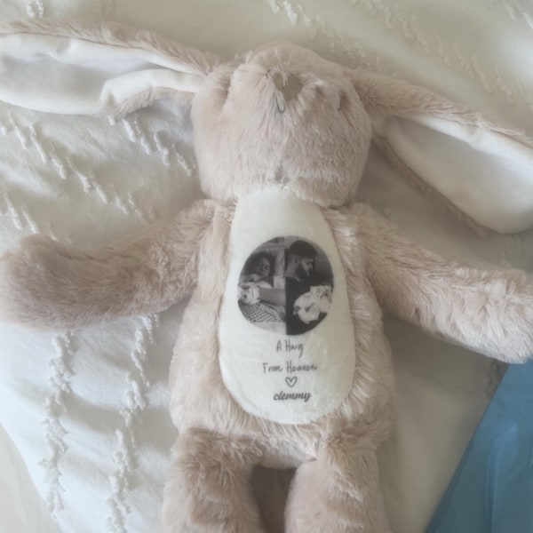 Memory Photo Teddy, in Memory Gift, Bereavement Gift ,memorial ...