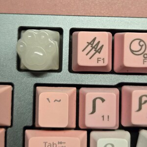 Handmade SA Profile Backlit Key Cap Hidden Fairyland Wood & Resin ...