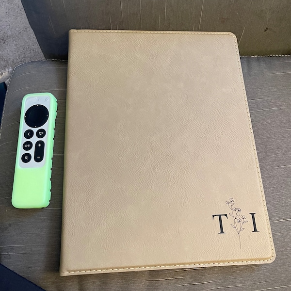 Leather Portfolio, Leather Padfolio, Personalized Leather Portfolio ...