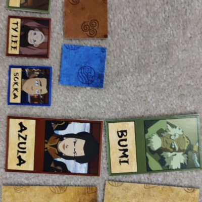 Avatar: the Last Airbender Printable Guess Who Cards - Etsy