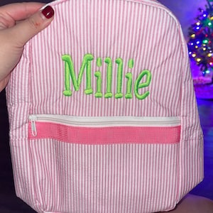 Toddler Knapsack Personalized Embroidered Flower Girl or Ring - Etsy