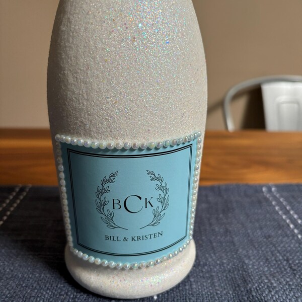 Digital Download Prosecco Label, Custom Prosecco Label, Champagne ...