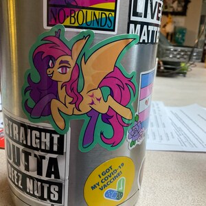 Chrysalis / Cadence MLP Vinyl Glitter Sticker OR Matte - Etsy