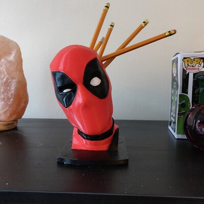 Deadpool Pen and Pencil Holder Desk Organizer - Etsy